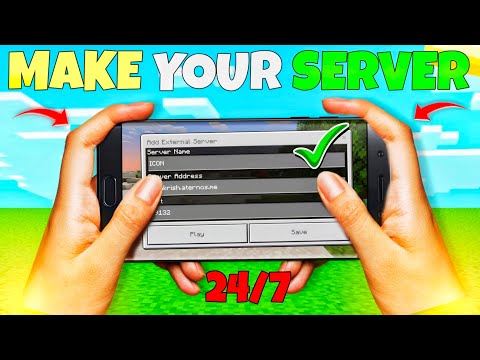 How to Make Server in Minecraft Pocket Edition | Minecraft Server Kaise Banaen