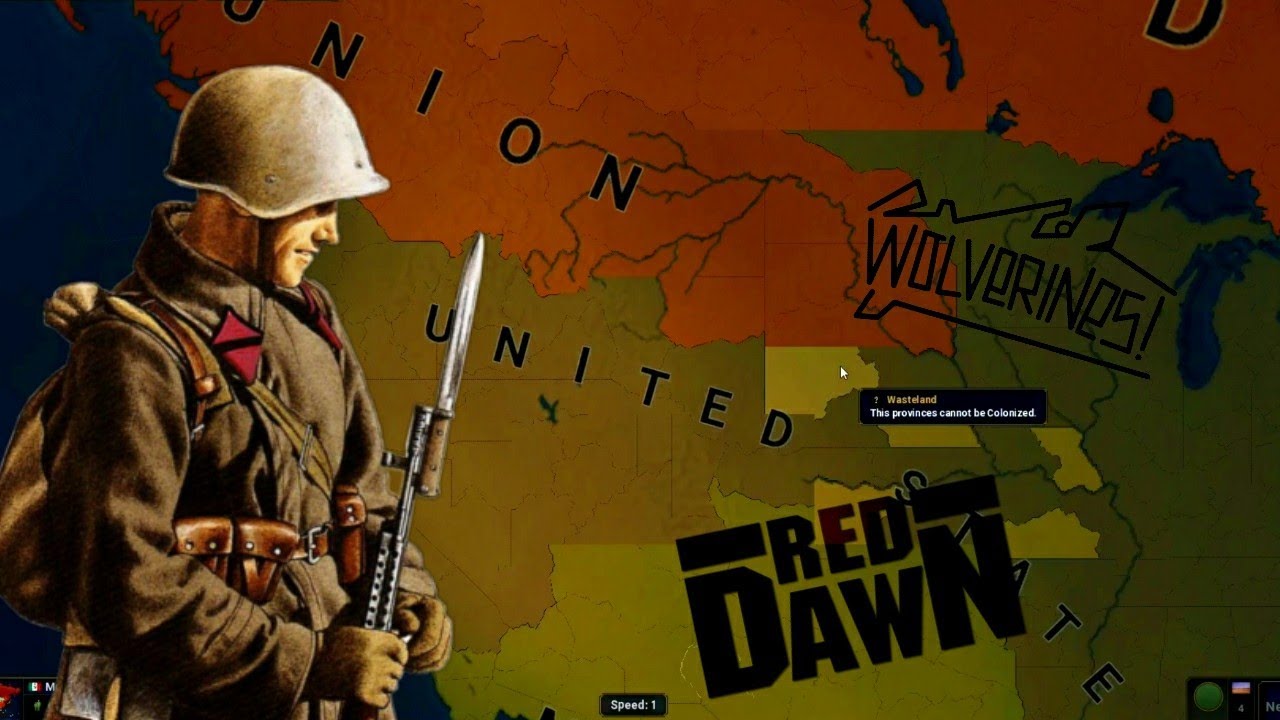 Red Dawn 1984 Map