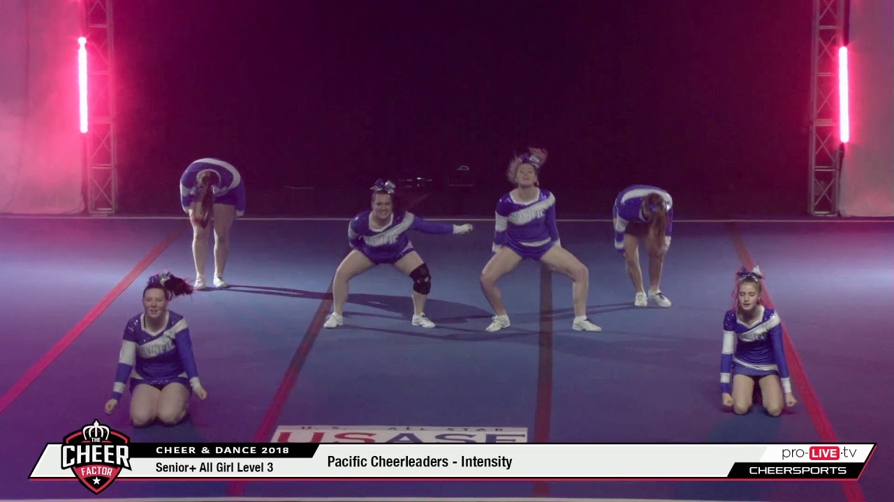 Pacific Cheer Intensity - YouTube