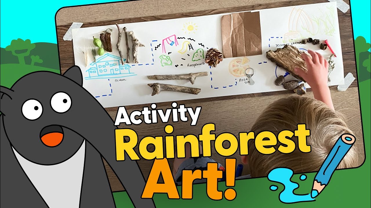 Rainforest Art - Kids Activity! - YouTube