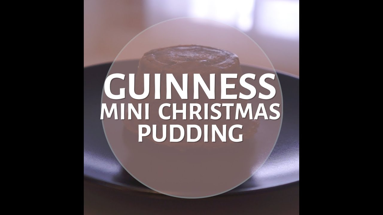 GUINNESS MINI CHRISTMAS PUDDING - YouTube