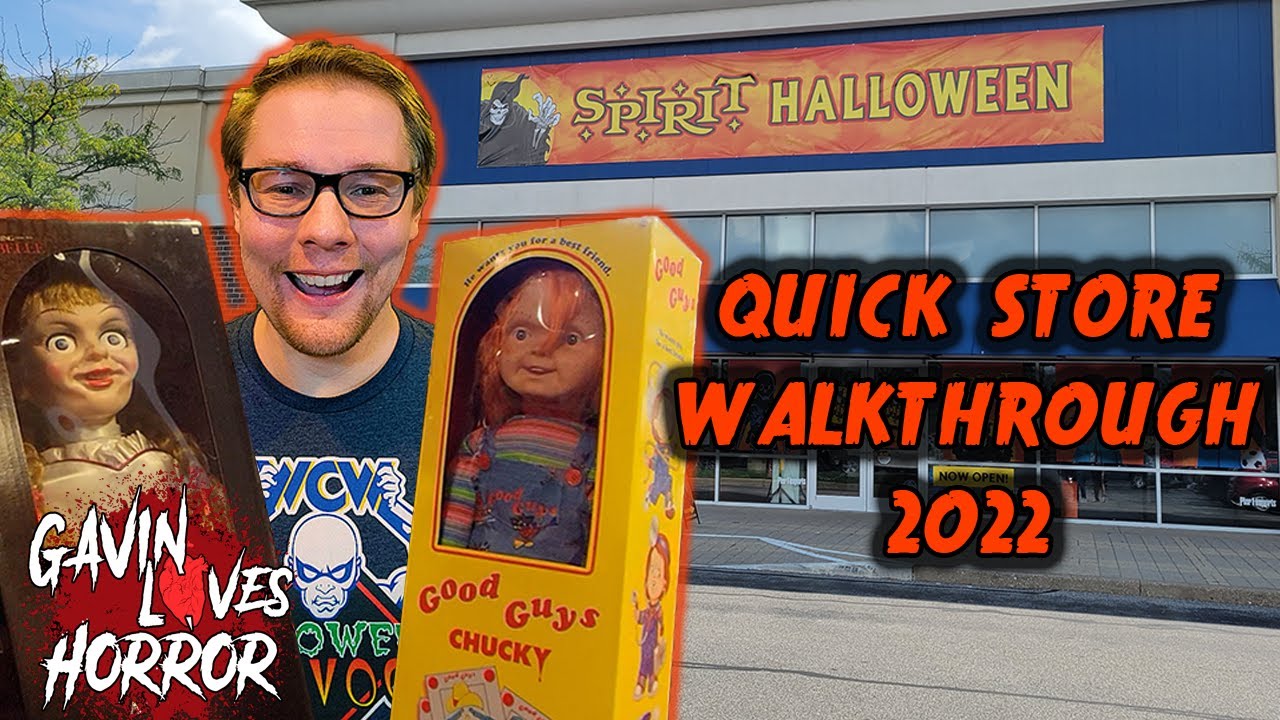 Spirit Halloween 2022 Quick Walkthrough Youtube