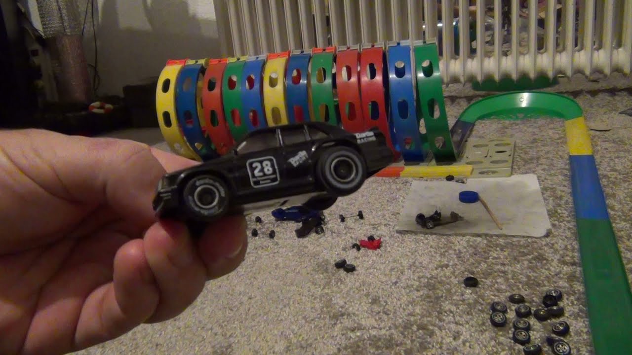 DARDA AUTO BAHN - MERCEDES 190 E - 12 LOOPINGS - schwarz-silber darda ...