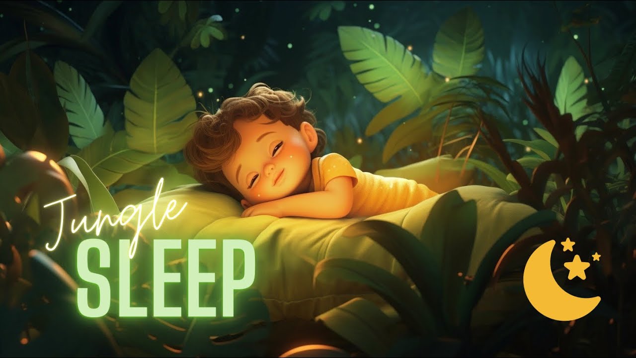 Best Sleep You Ever Have In The Jungle 🌿🍃 Soothing Sounds for DreamLand ...