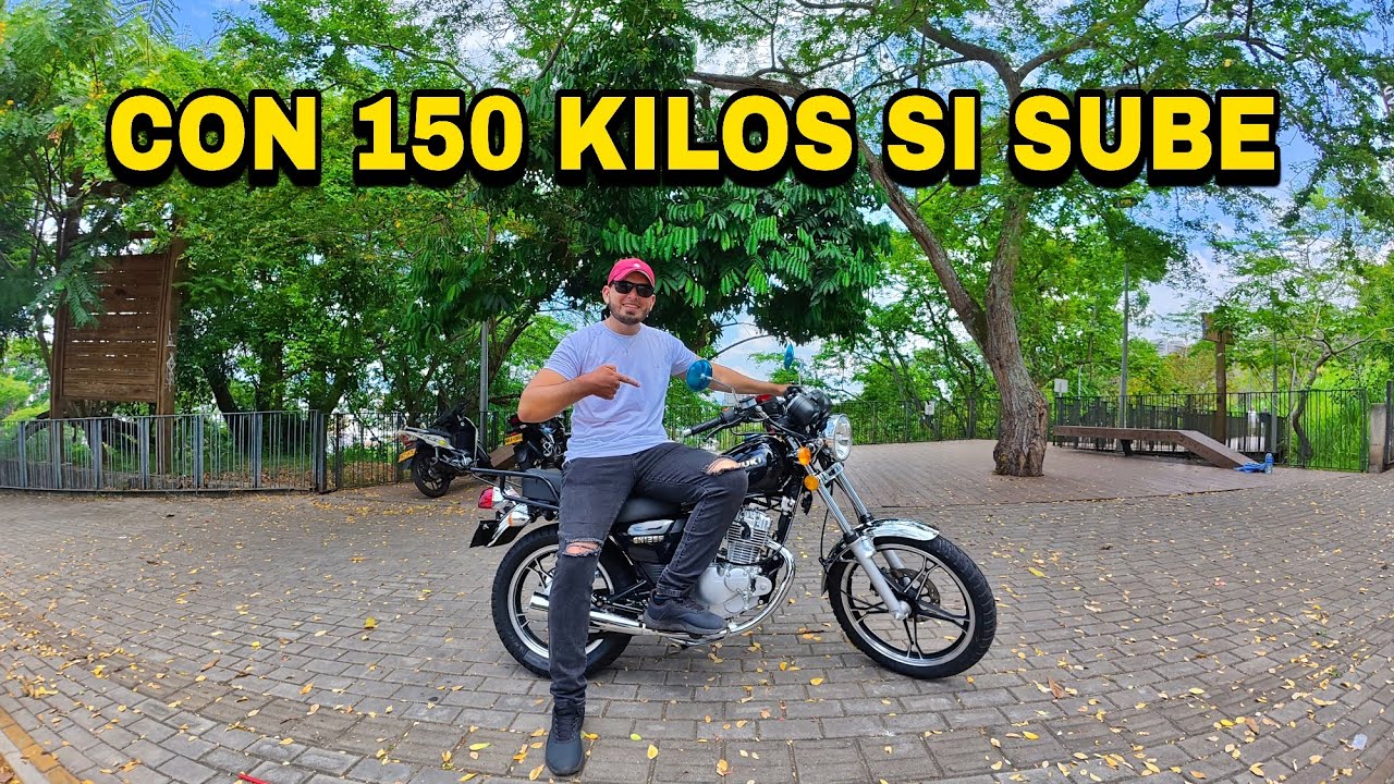 GN 125 / SUBÍ CON 150 KILOS, POR LA SUBIDA MAS DURA DE LA CIUDAD - YouTube