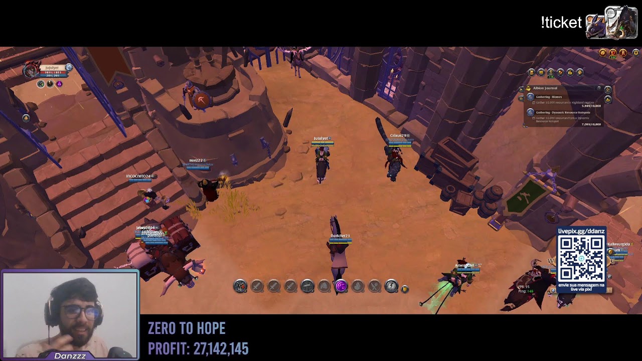 ZERO to HOPE - Day 15 | Mande um Desafio e APOIE o Canal pix | Venha p ...