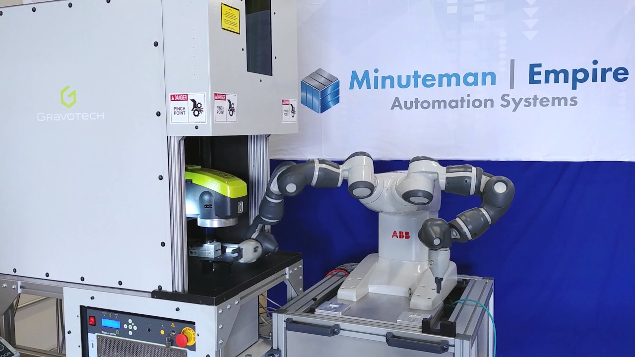 Yumi Robot Integration with F20 Technifor Fiber Laser - Eastec '17 ...