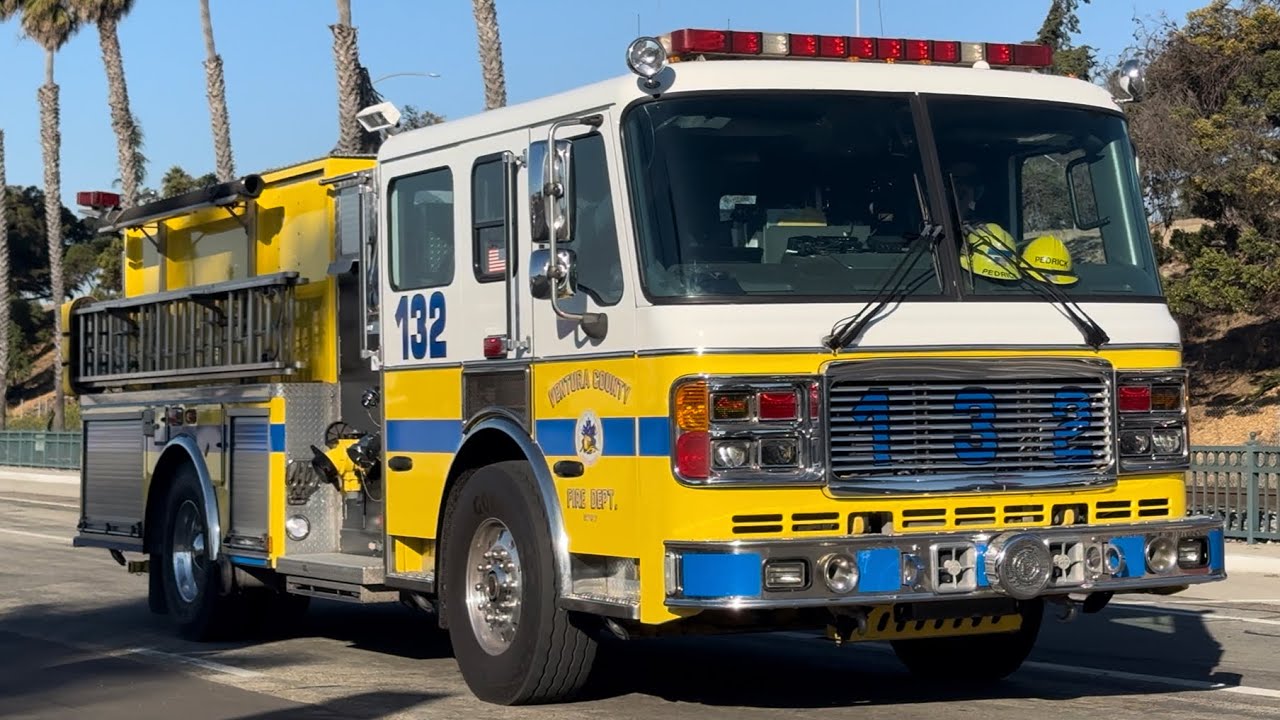 *RARE* Ventura County Fire Department Engine 132 ( E132, Reserve ...
