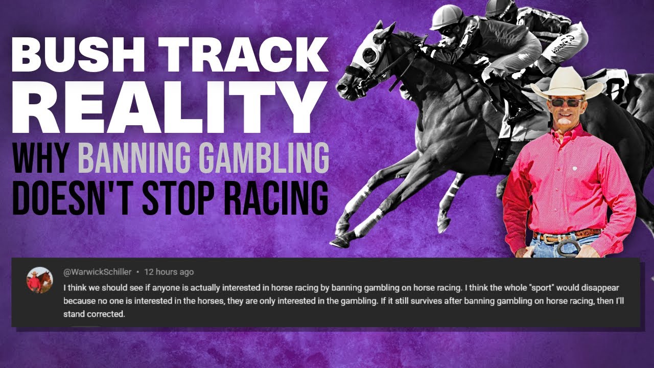 Banning Gambling Won't Stop Horse Racing - YouTube