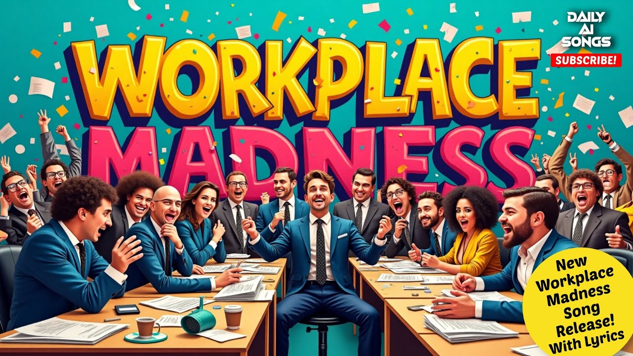 Workplace Madness | Funky Office Groove Anthem| 9-to-5 Hustle | Monday ...
