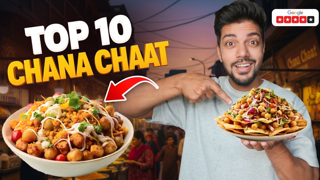 I Tried Top 10 Chana Chaat in Karachi and Found the BEST Chaat Ever ...