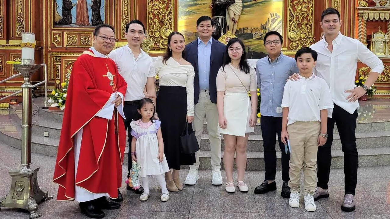 Alexa & LexTom received the Sacrament of Confirmation with Godparents ...