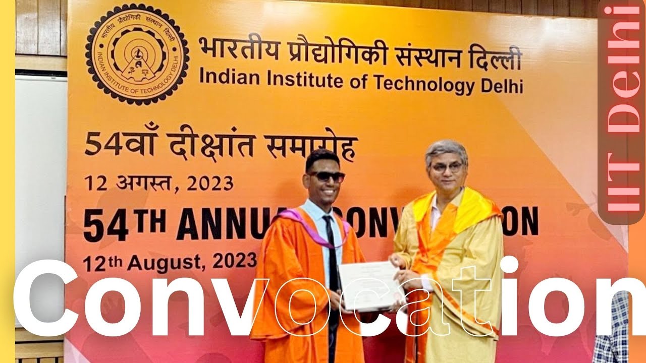 IIT Delhi Convocation 2023 in 2 minutes...... - YouTube