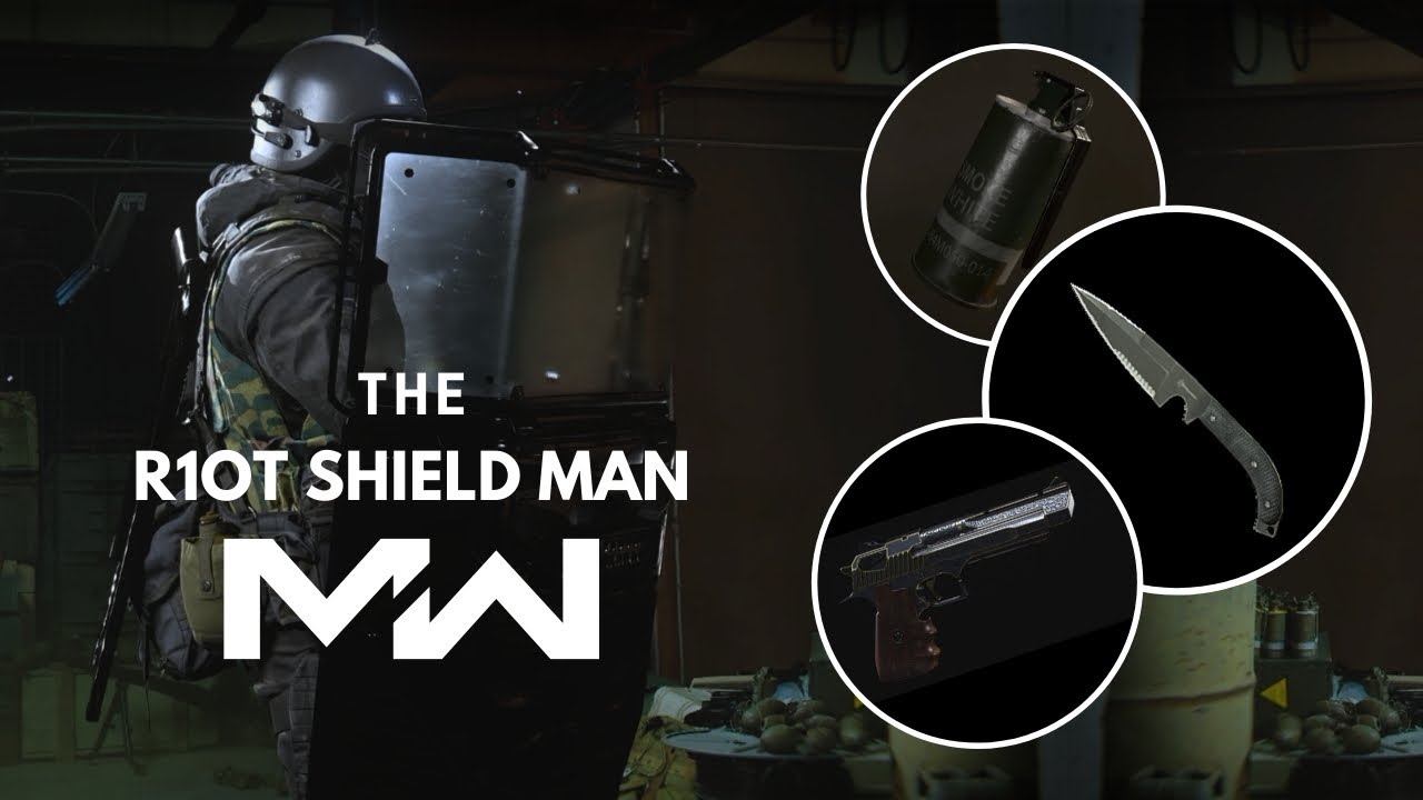 RIOT SHIELD MAN montage | Call of Duty | Modern Warfare (2020) - YouTube