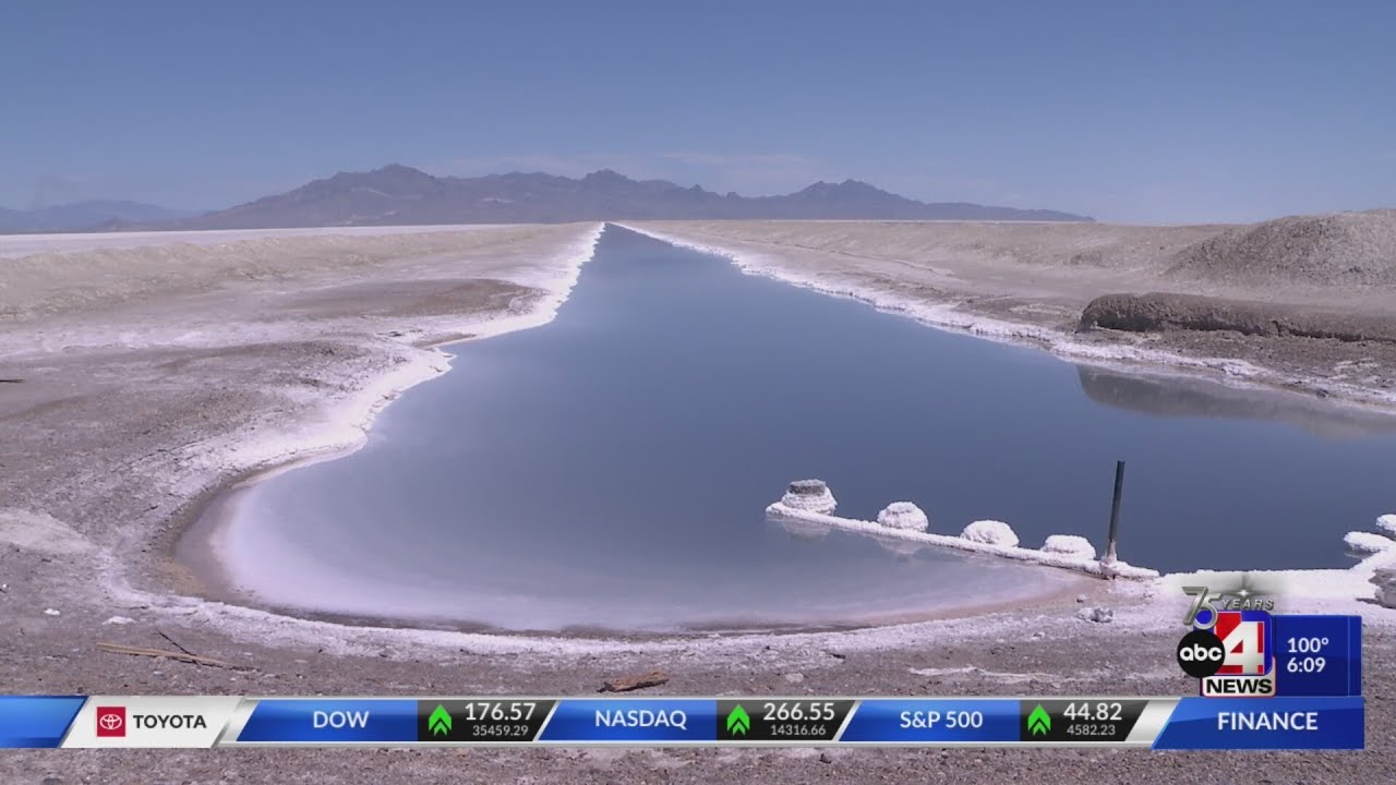 Kayakers at Bonneville Salt Flats - YouTube