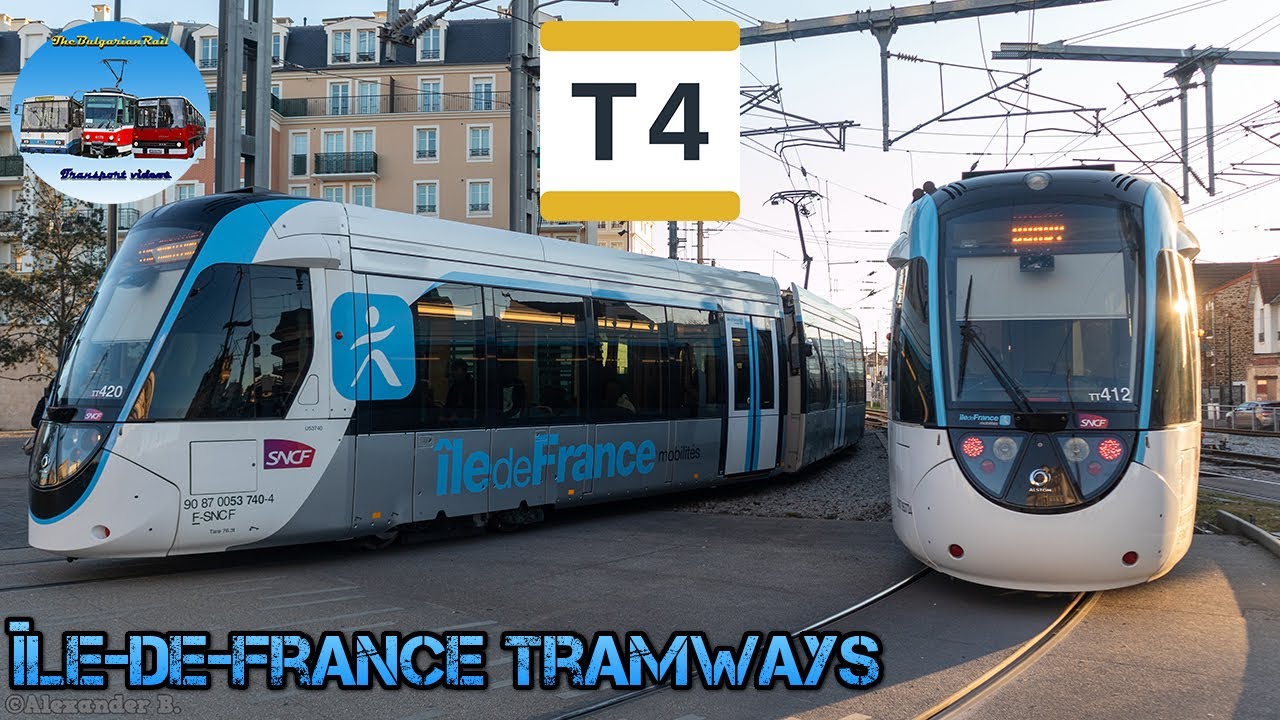 le de France Tramways Ep 4 Line T4 YouTube le de France Tramways Ep 4 Line T4 YouTube