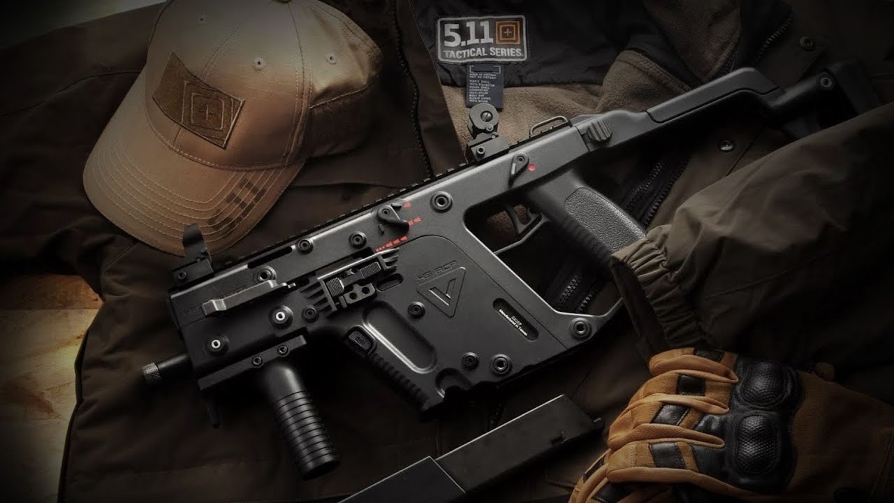 KRISS VECTOR (30 ROUND) FULLY AUTOMATIC MACHINE GUN GUNSHOT SOUND ...