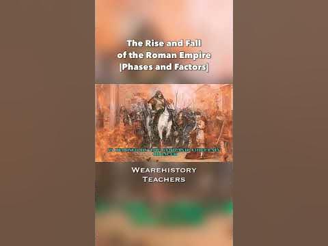 3. The Rise and Fall of the Roman Empire |Phases and Factors| #history ...