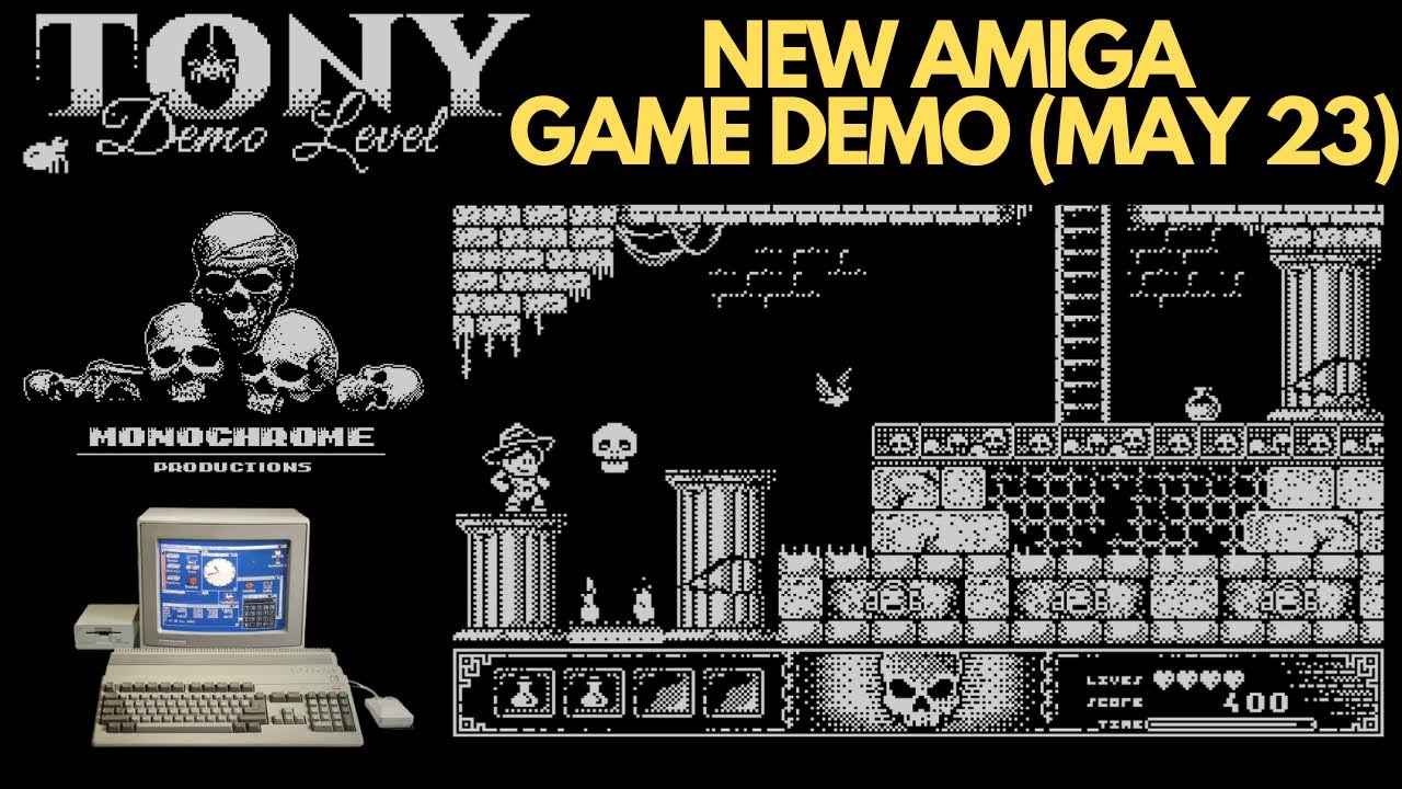 Tony - Commodore Amiga 1st Look Demo (May 2023) - YouTube