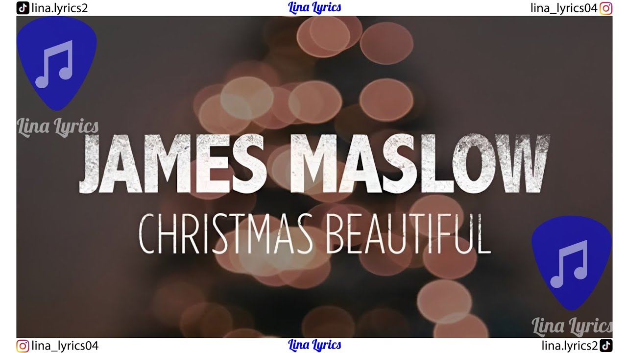 Christmas Beautiful - James Maslow - Lyrics - YouTube