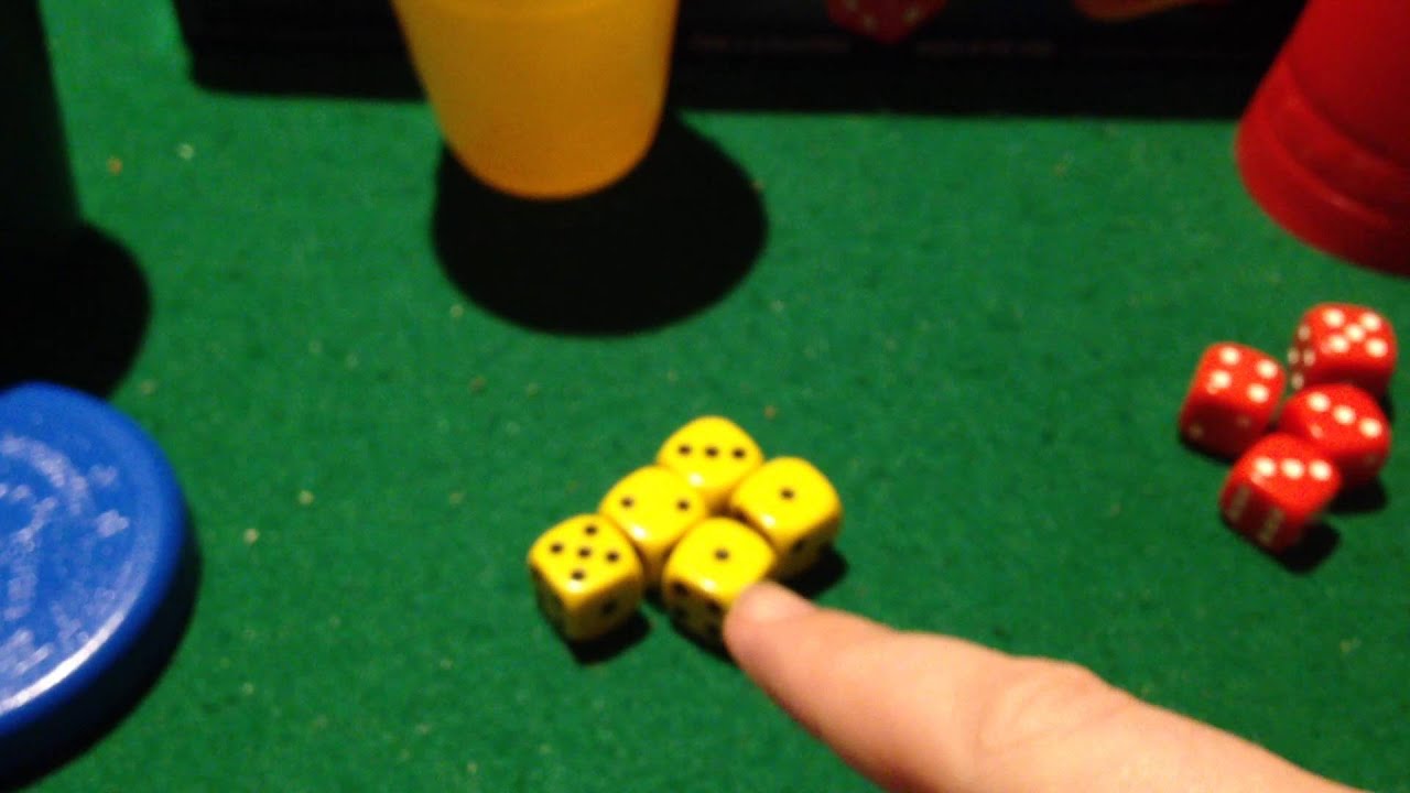 Perudo (liar dice) dice game review - YouTube