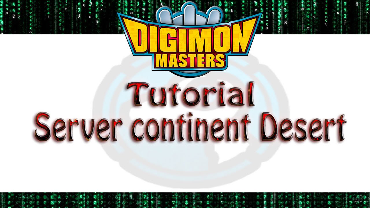 Tutorial - Server Continent Desert 1/3 ! - YouTube