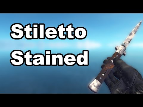 Stiletto Stained | CSGO Skin Showcase - YouTube