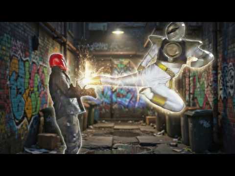 White Ranger Vs Red Hood Fight Scene | Power Rangers vs DC | Flips & Kicks