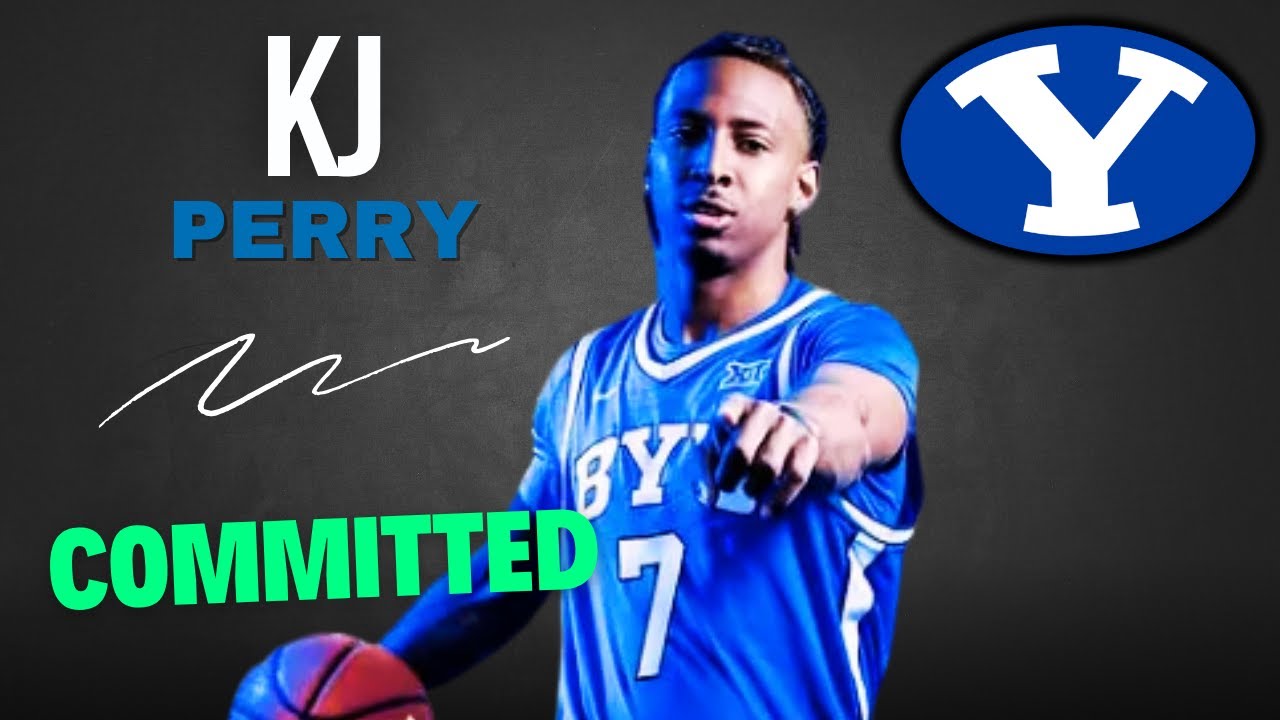 Top JUCO Transfer KJ Perry Commits To BYU! - YouTube
