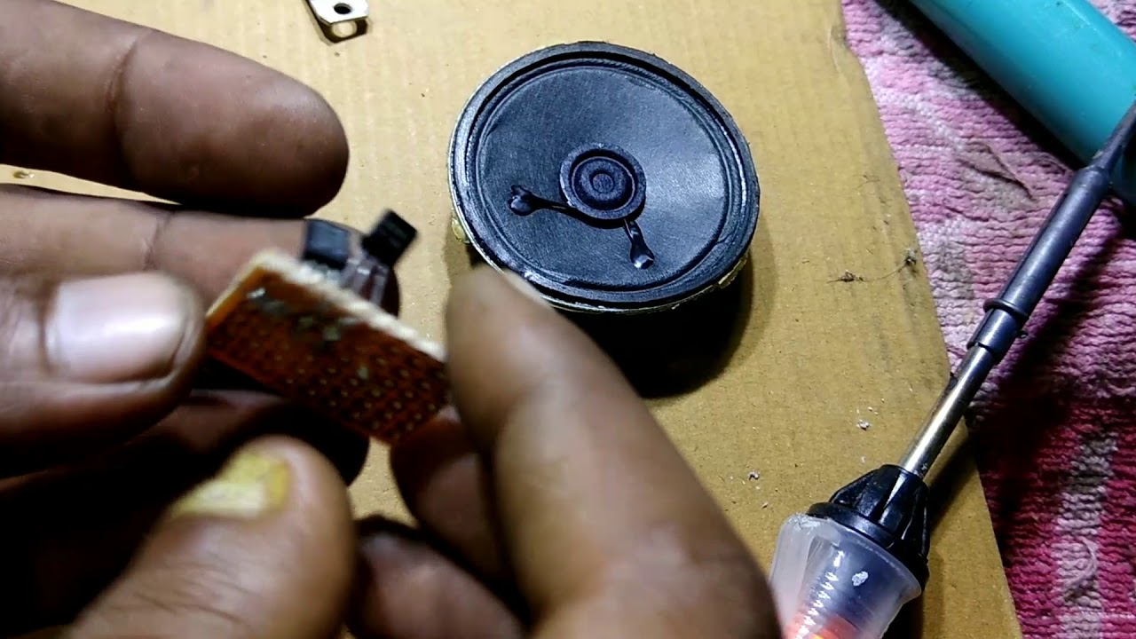 Um66 music ic for door Bell basic electronics project - YouTube