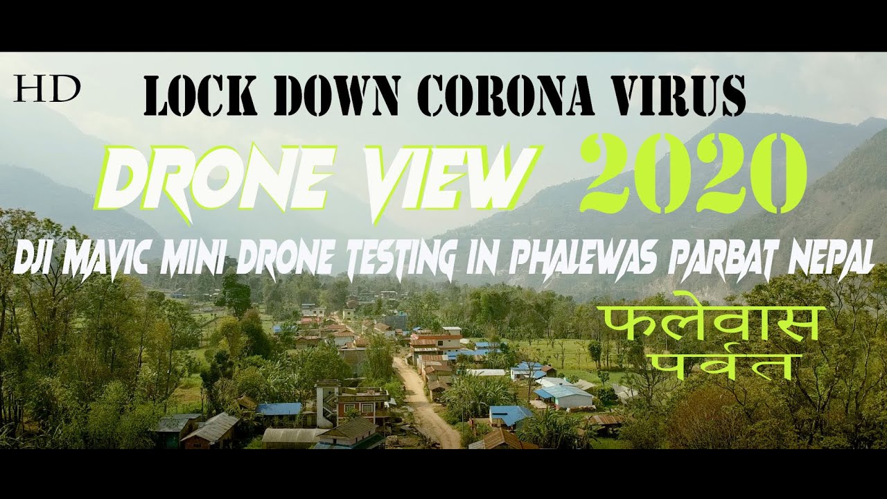 FIRST DRONE TESTING IN PHALEWAS // DJI MAVIC MINI HD //2020 CORONA ...