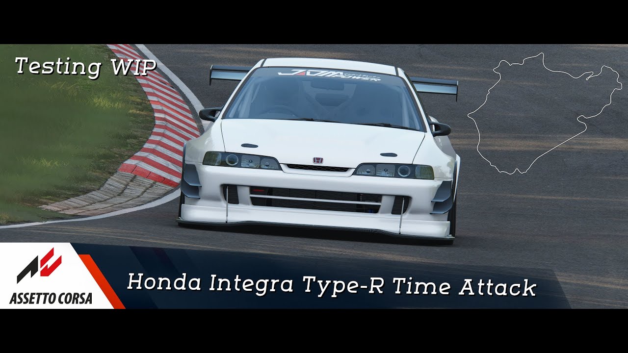 Assetto Corsa - Honda Integra Type-R (DC2) Time Attack - YouTube