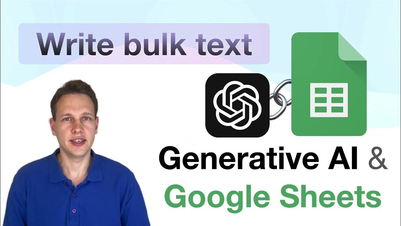 Create and interact with Spreadsheets using Bard & GPT - YouTube