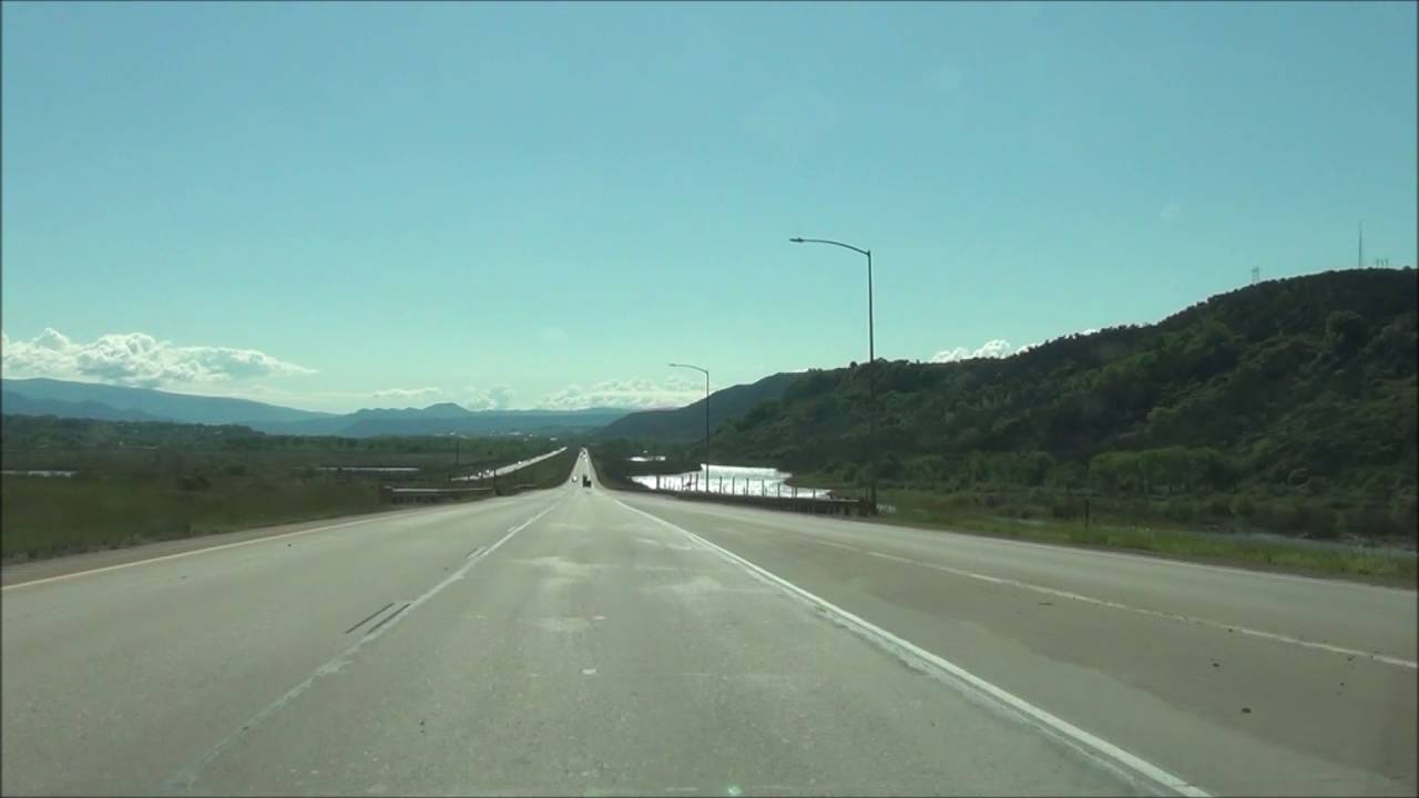 Colorado - Interstate 70 East - Mile Marker 80 to 100 - YouTube