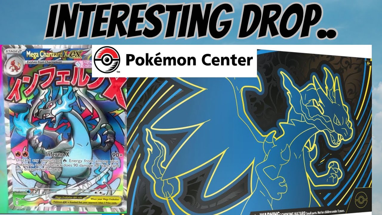 Mega Charizard UPC Pokemon Center Drop Was Interesting… - YouTube