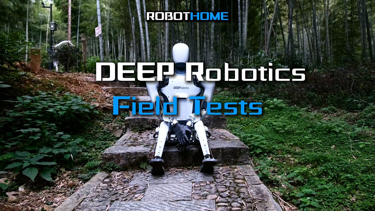 DEEP Robotics DR01 Robot Field Tests - YouTube