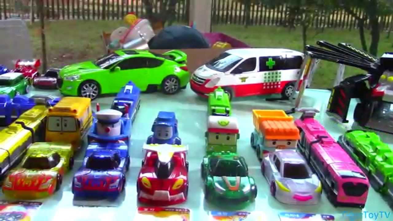 터닝메카드 트레인킹 카봇본 로보카 폴리와 친구들 Turning MeCard, TrainKing, Hello Carbot Bon ...