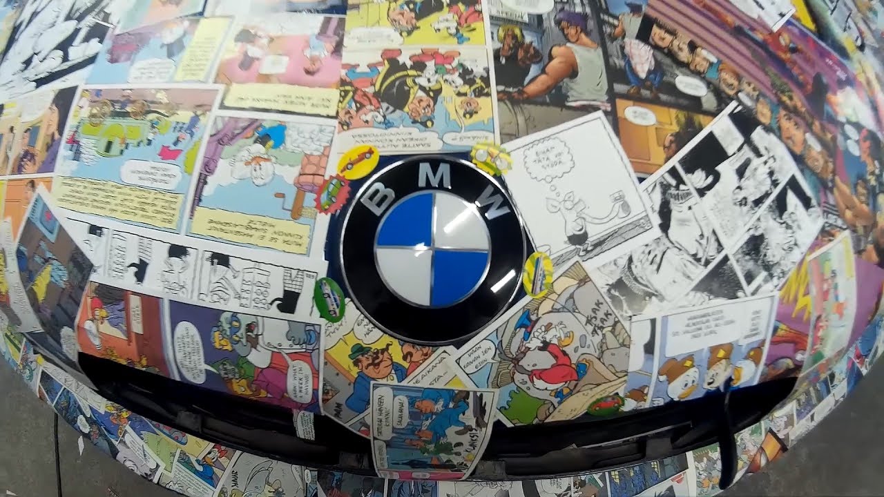 BMW E46 Tuning Comic Bomb - YouTube