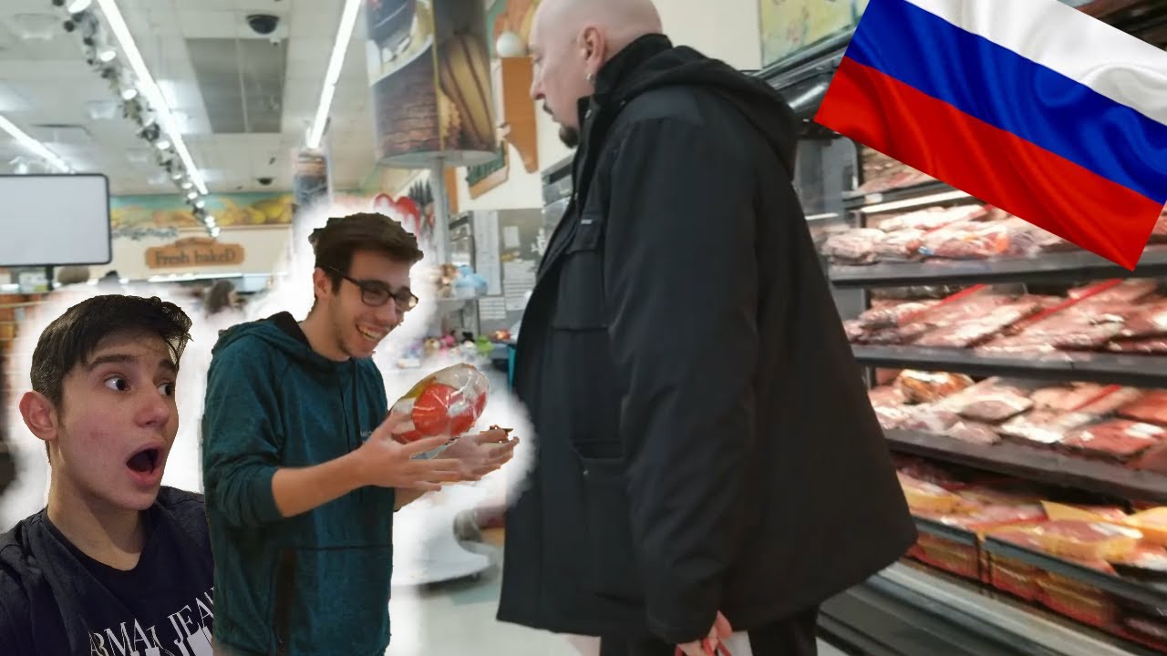 WHAT Actually Happens Inside a RUSSIAN SUPERMARKET ??? - YouTube