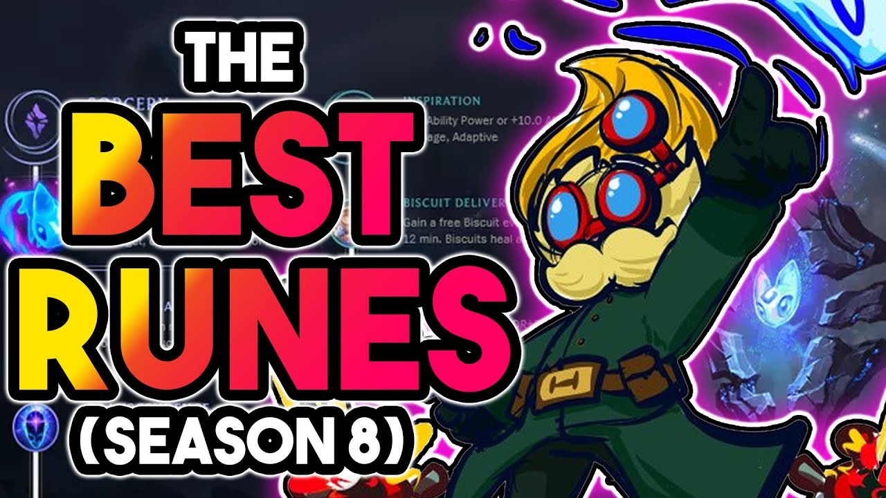 THE BEST HEIMERDINGER RUNES! NEW SEASON 8 RUNES HEIMERDINGER GUIDE ...