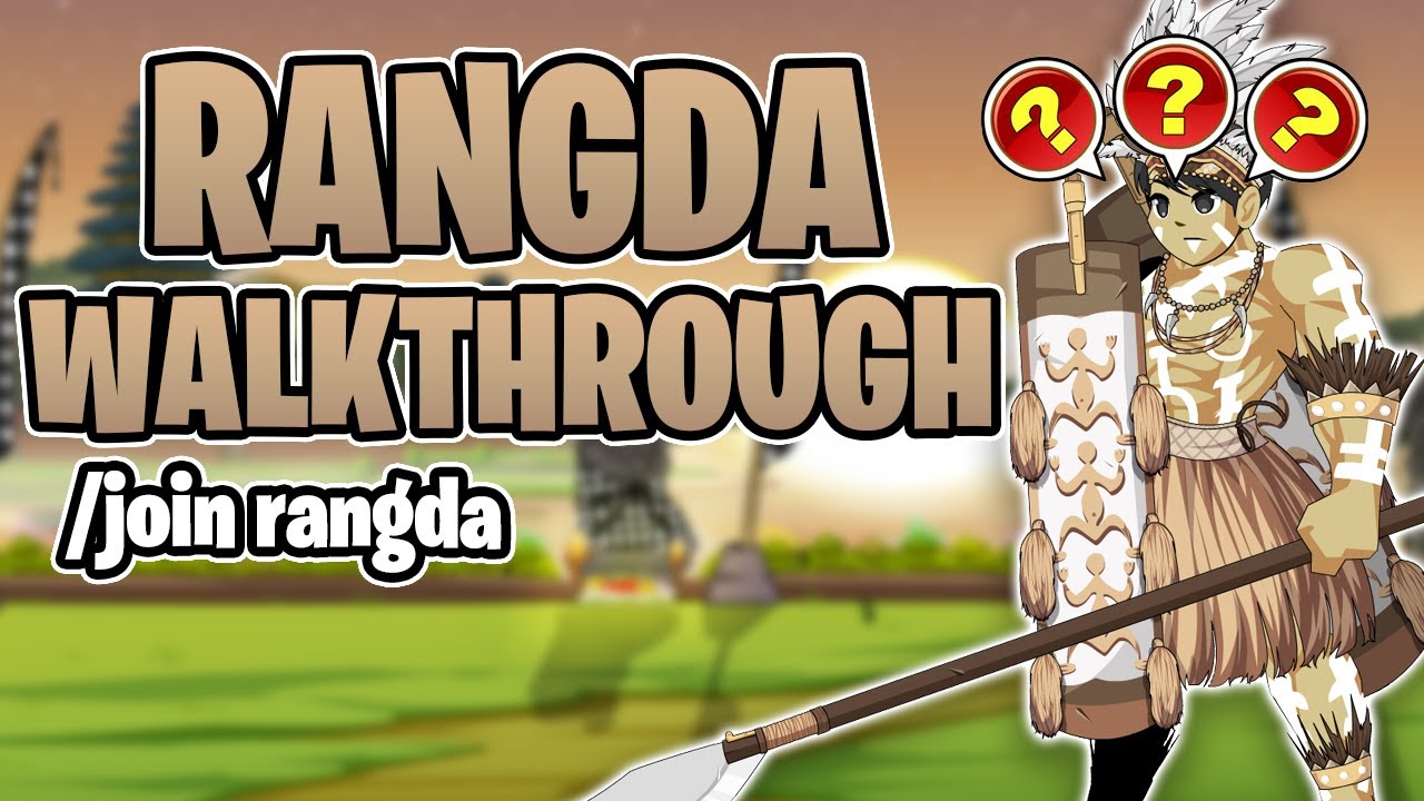 Rangda Quest Walkthrough /join rangda - AQW - YouTube