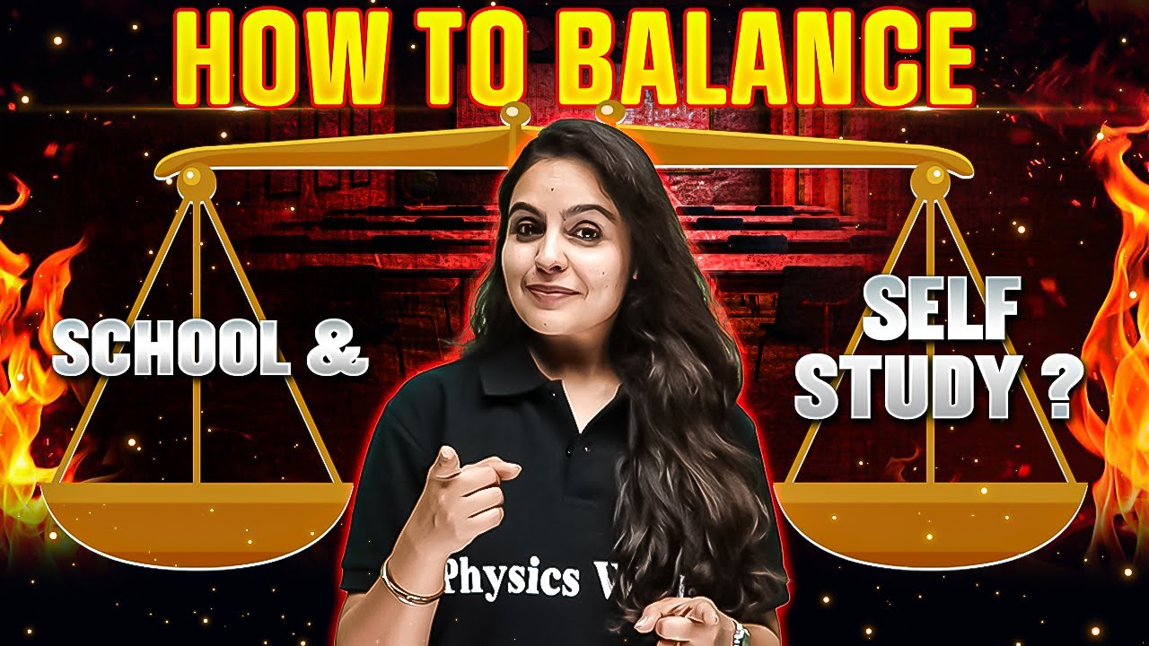 How To Balance School & Self Study In Class 9&10?🔥🤔 #StudyTips # ...