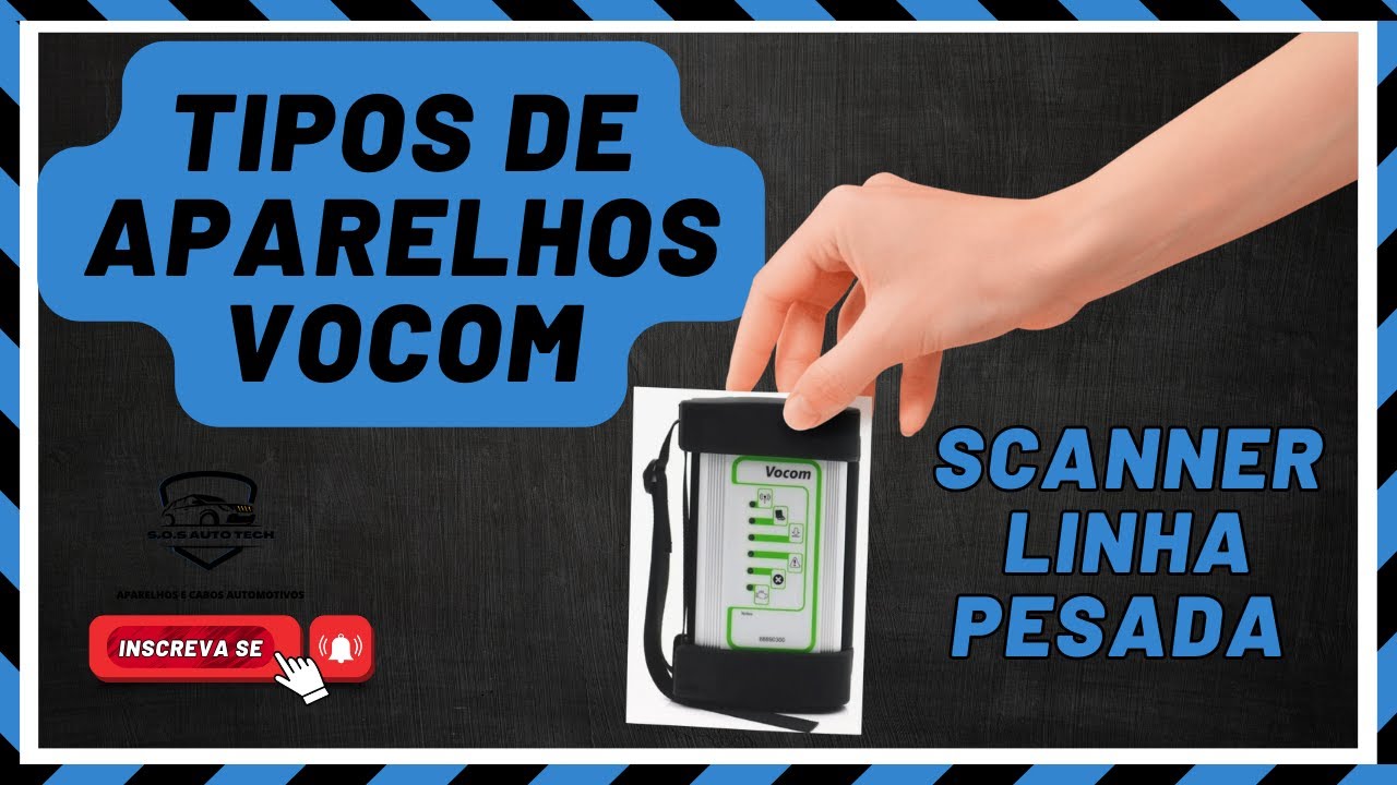 Tipos de Scanner VOCOM linha pesada volvo trucks e CABOS DE ...