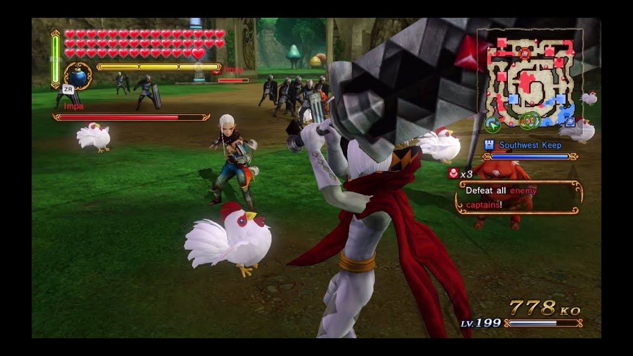 Hyrule Warriors Termina Map - Demon Lord Ghirahim Gameplay - The Cucco ...