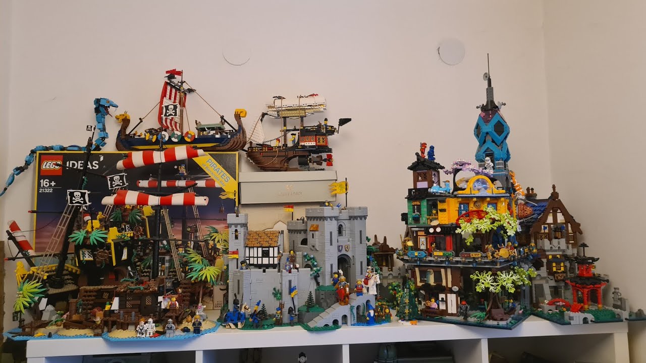 LEGO Display Shelf updates on builds - YouTube