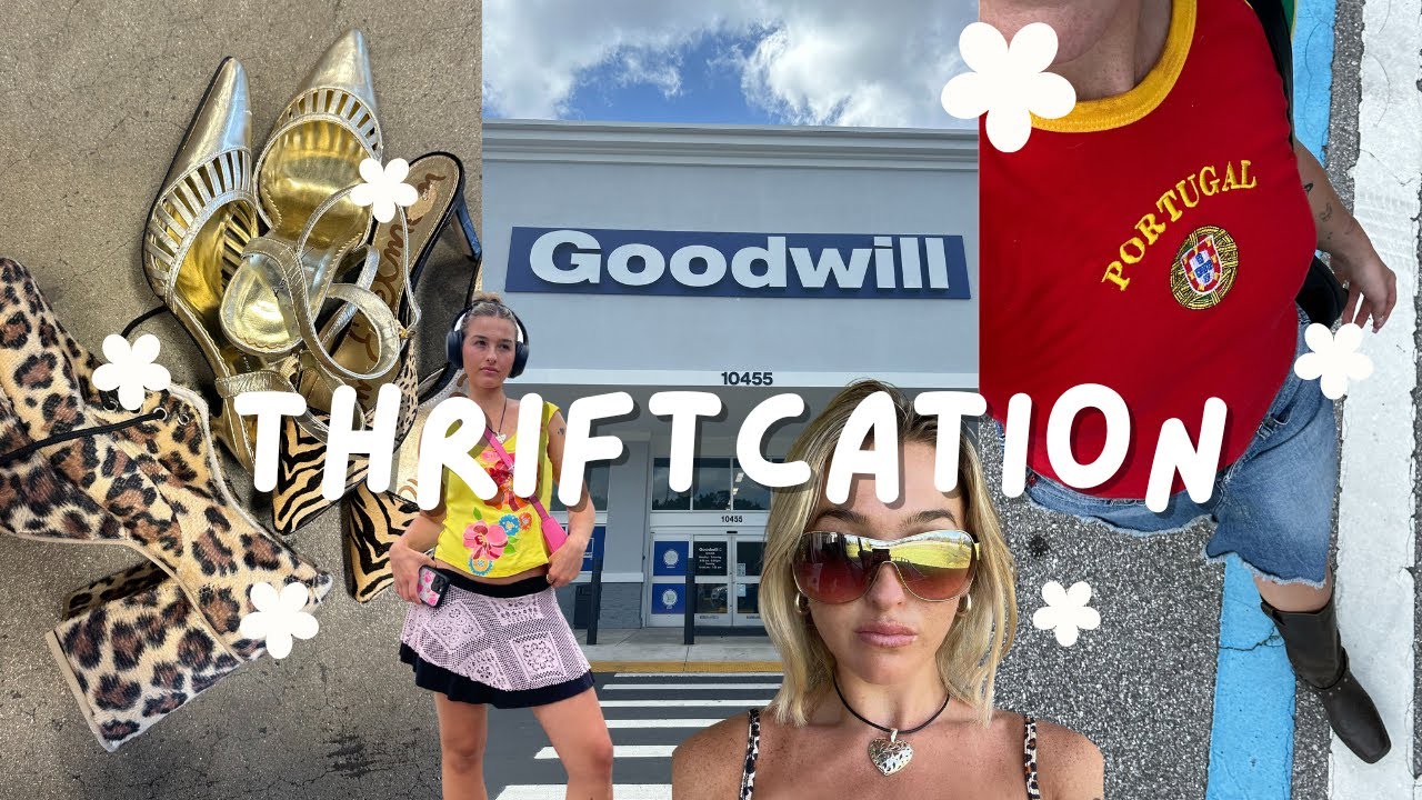 THRIFTCATION 2023. 4 weeks of thrifting... 1 video | Florida thrifts ...