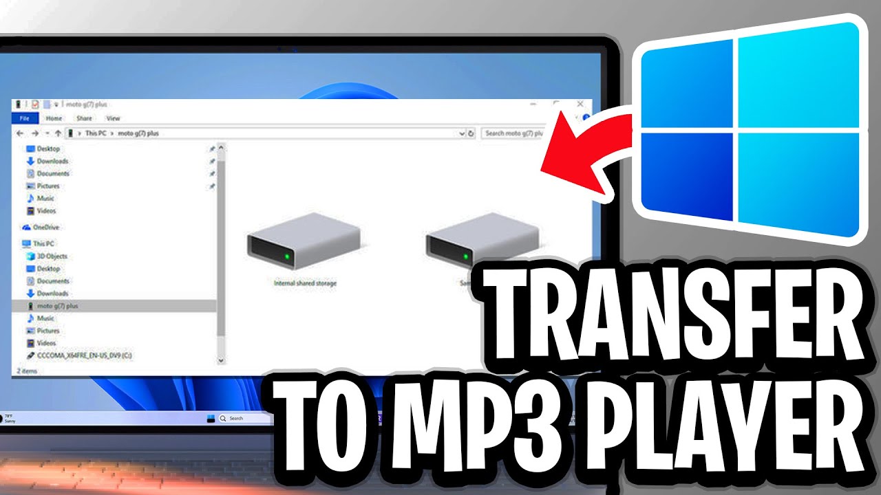How To Transfer Songs To MP3 Player - Step By Step - YouTube
