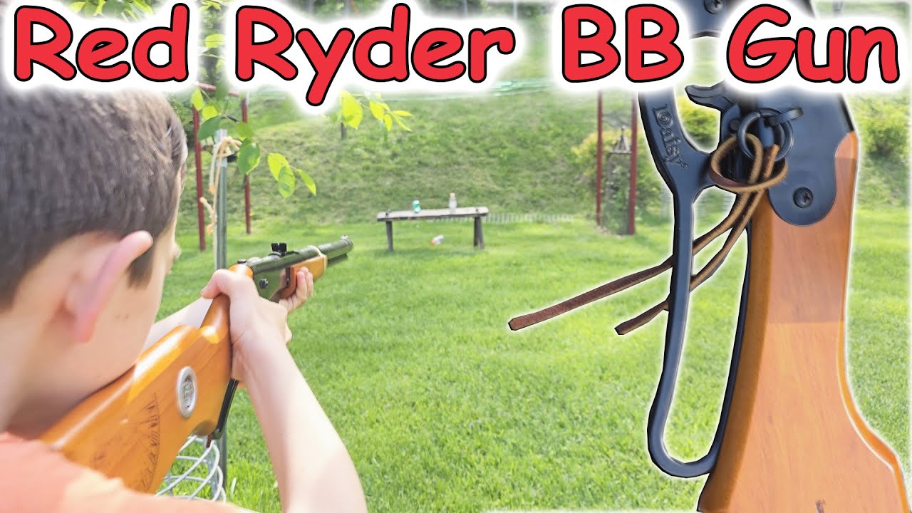 Daisy Adult Red Ryder! BB Gun | Perfect Starter Gun - YouTube