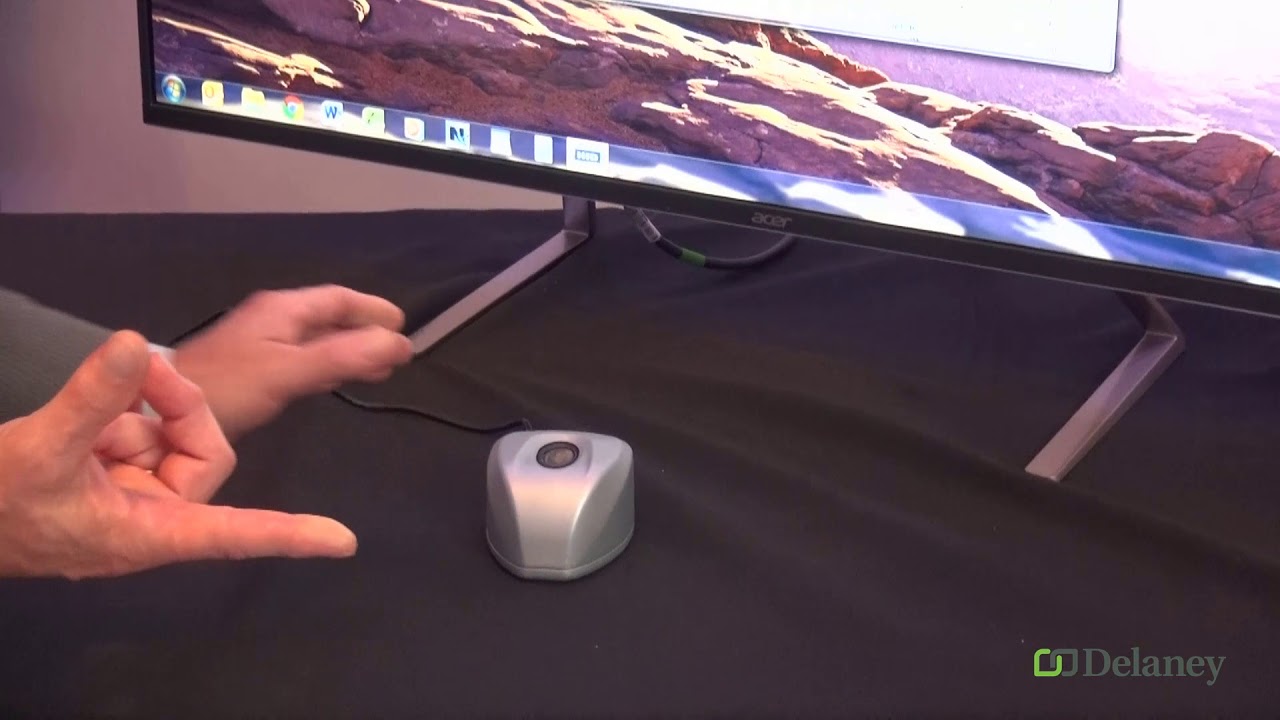 HID Lumidigm Fingerprint Scanner - Live Demo - YouTube