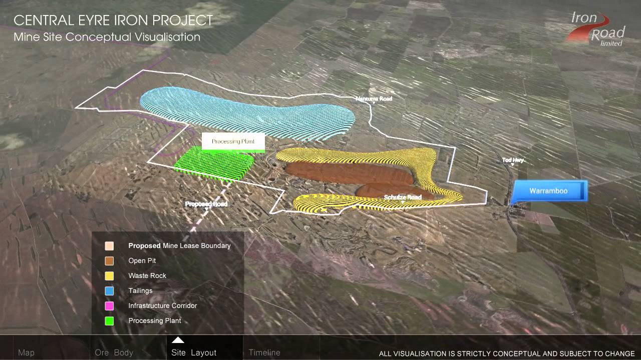 Iron Road - Central Eyre Iron Project Mine Site Conceptual ...